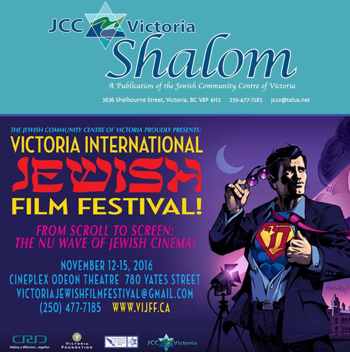 JCCV November “Shalom” Out Now – JCC Victoria